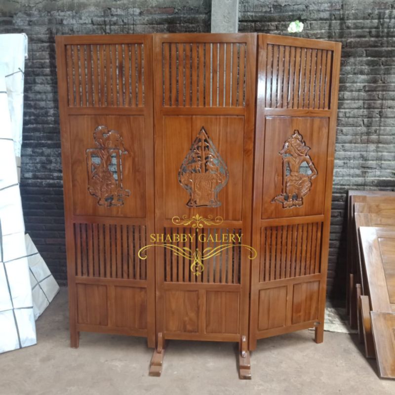 Jual Sketsel Partisi Pembats Ruangan Penyekat Ruangan 3 Pintu Minimalis ...