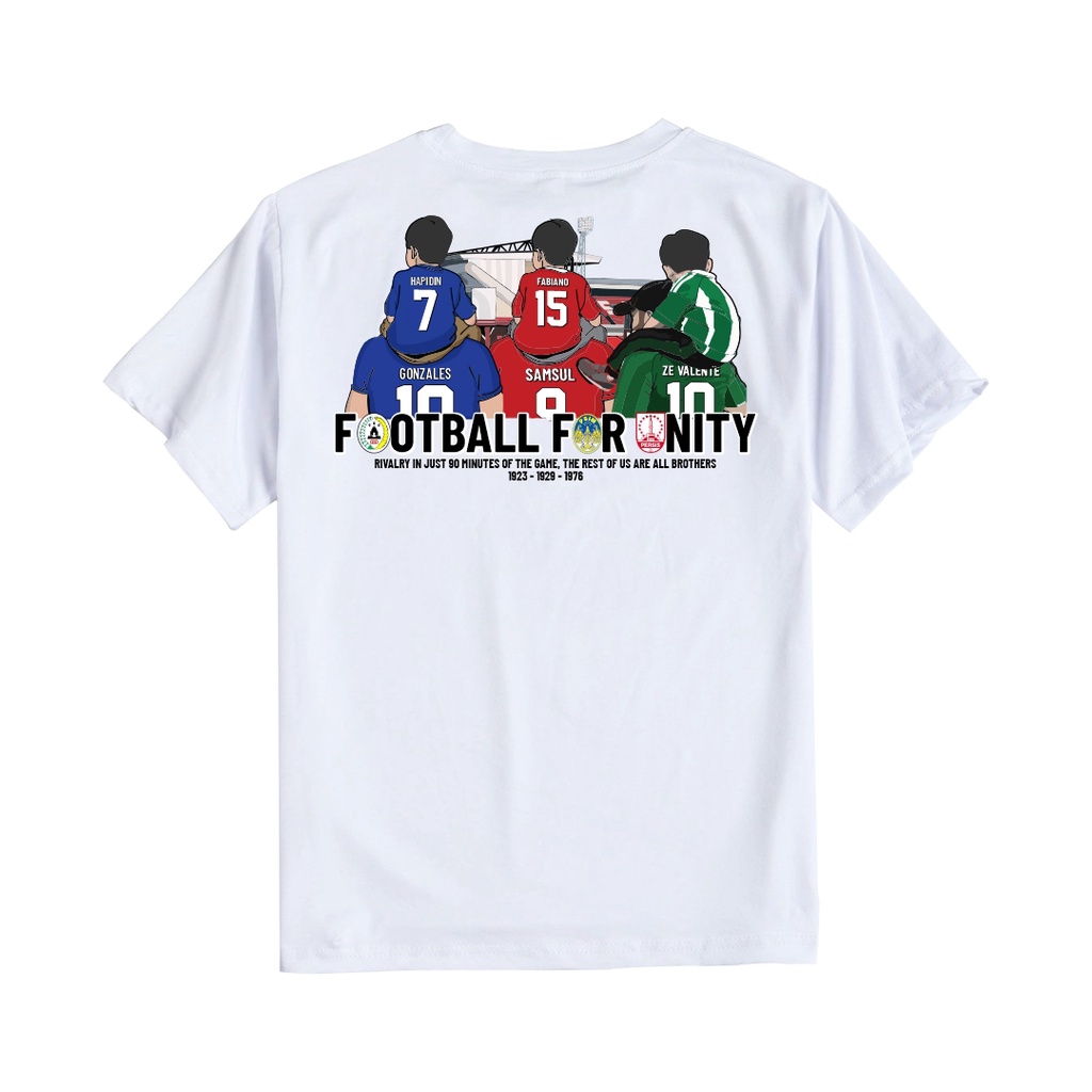 Jual Tshirt FOOTBALL FOR UNITY White / KAOS PSS PSIM PERSIS MATARAM IS ...