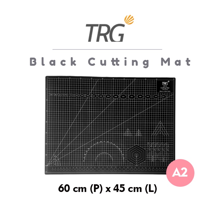 Jual TRG - Black Cutting Mat Alas Potong A2 CM-02 - Cuting Matt Hitam ...