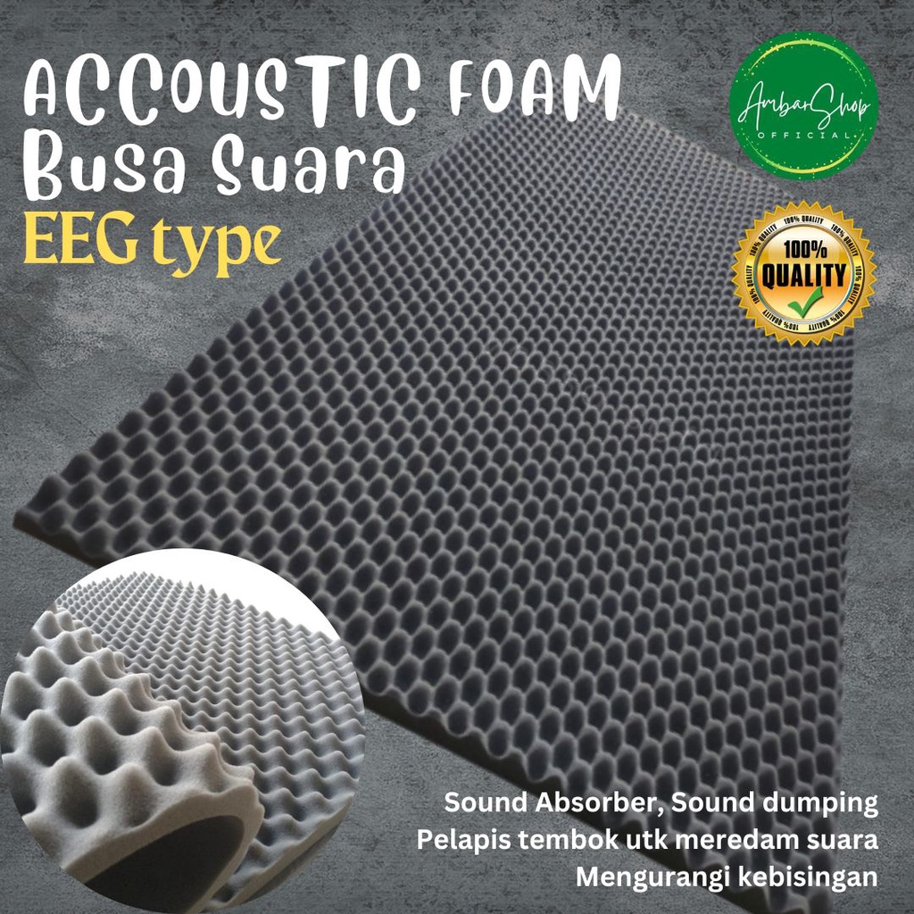 Jual Busa Peredam Telur 200x100x2,7cm - Accoustic Foam (Eeg Type ...