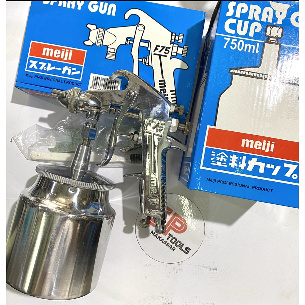 Jual ALAT SPARY GUN CAT / DICO DUCO TABUNG BAWAH 750ML F75 F75S F75 S ...