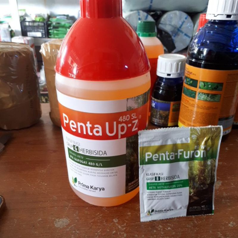 Jual Herbisida PENTA UP Z 1LTR Bonus Penta furon 5gr | Shopee Indonesia