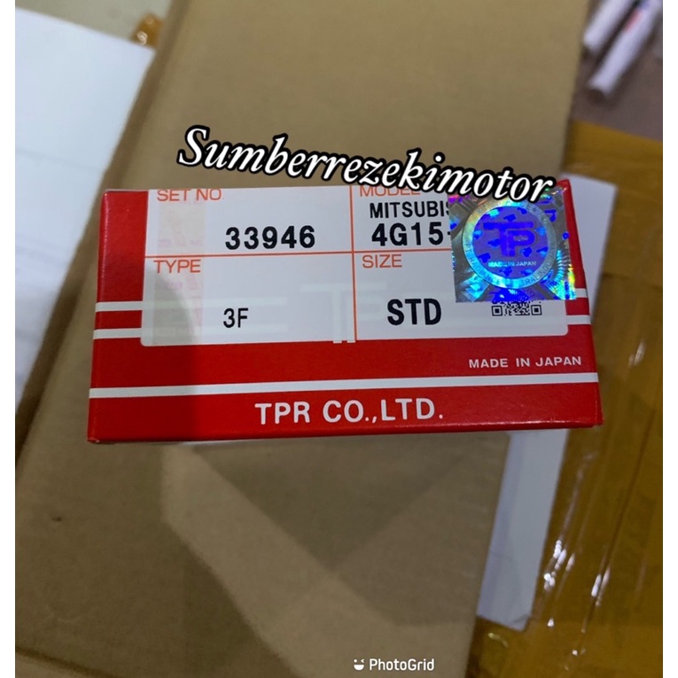 Jual Ring piston mitsubishi T120ss injeksi 4G15 TP japan | Shopee Indonesia