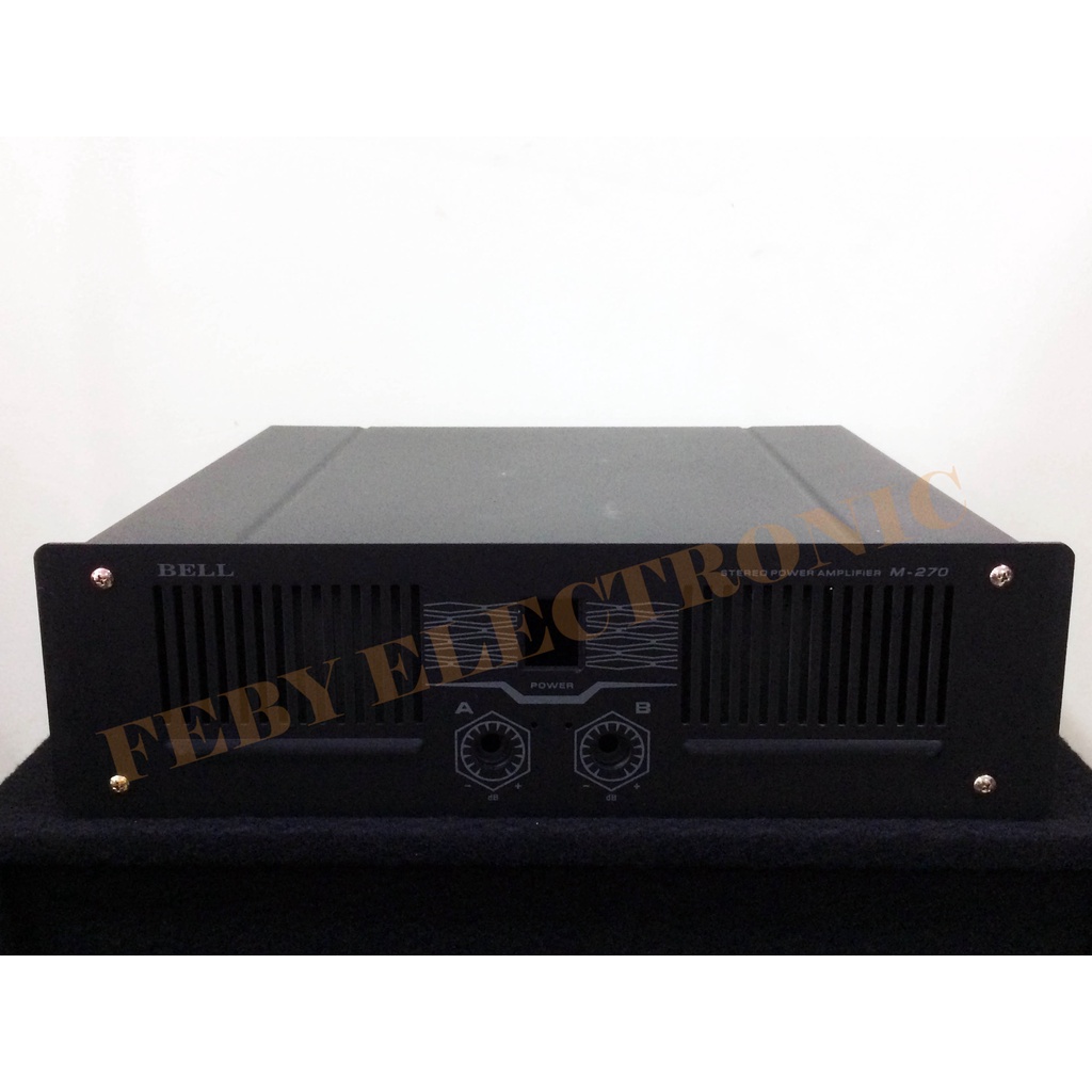 Jual BOX BELL M-270 STEREO POWER AMPLIFIER box power | Shopee Indonesia