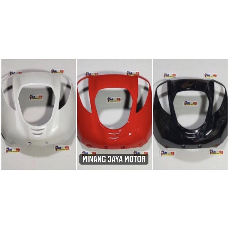Jual COVER BODY DEPAN / TAMENG DEPAN HONDA SCOOPY GENIO MERAH HITAM ...