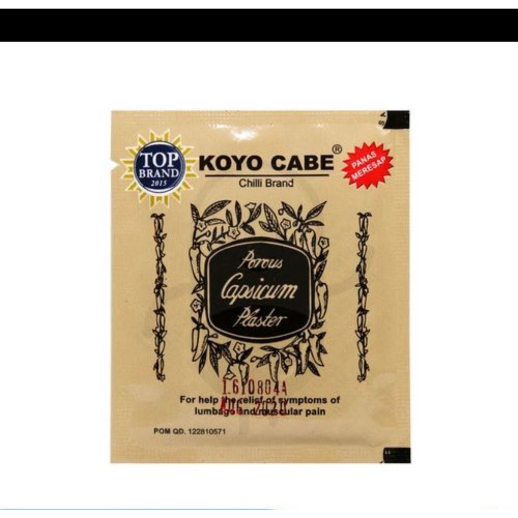Jual Koyo Cabe Isi 10 Lembar | Shopee Indonesia