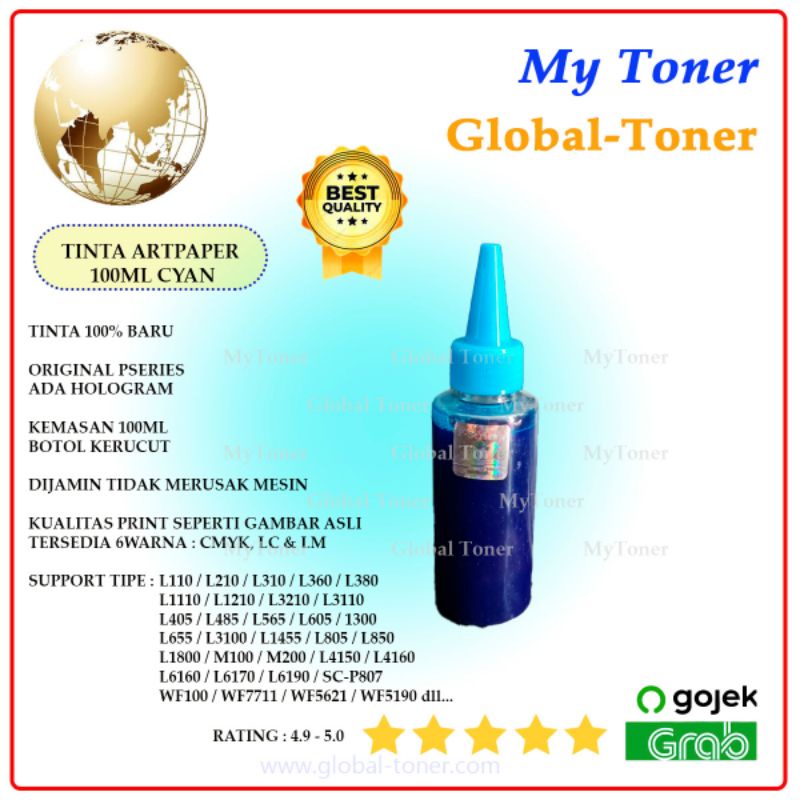Jual TINTA ARTPAPER 100ML BAGUS L110 L210 L310 L360 L380 664 003 ART ...