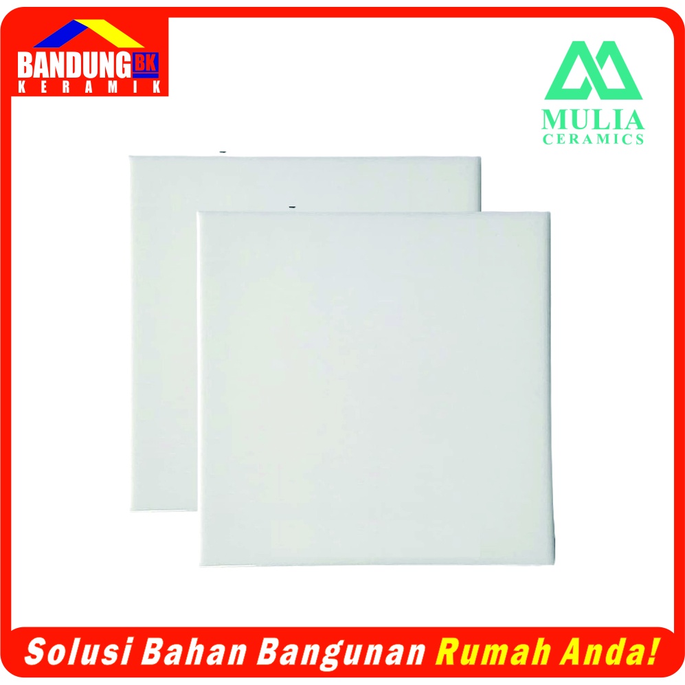 Jual Keramik lantai Accura Artic putih 30x30 Merk Mulia | Shopee Indonesia