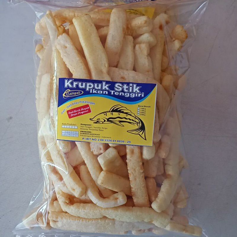 Jual Kerupuk Stik Ikan Tenggiri | Shopee Indonesia