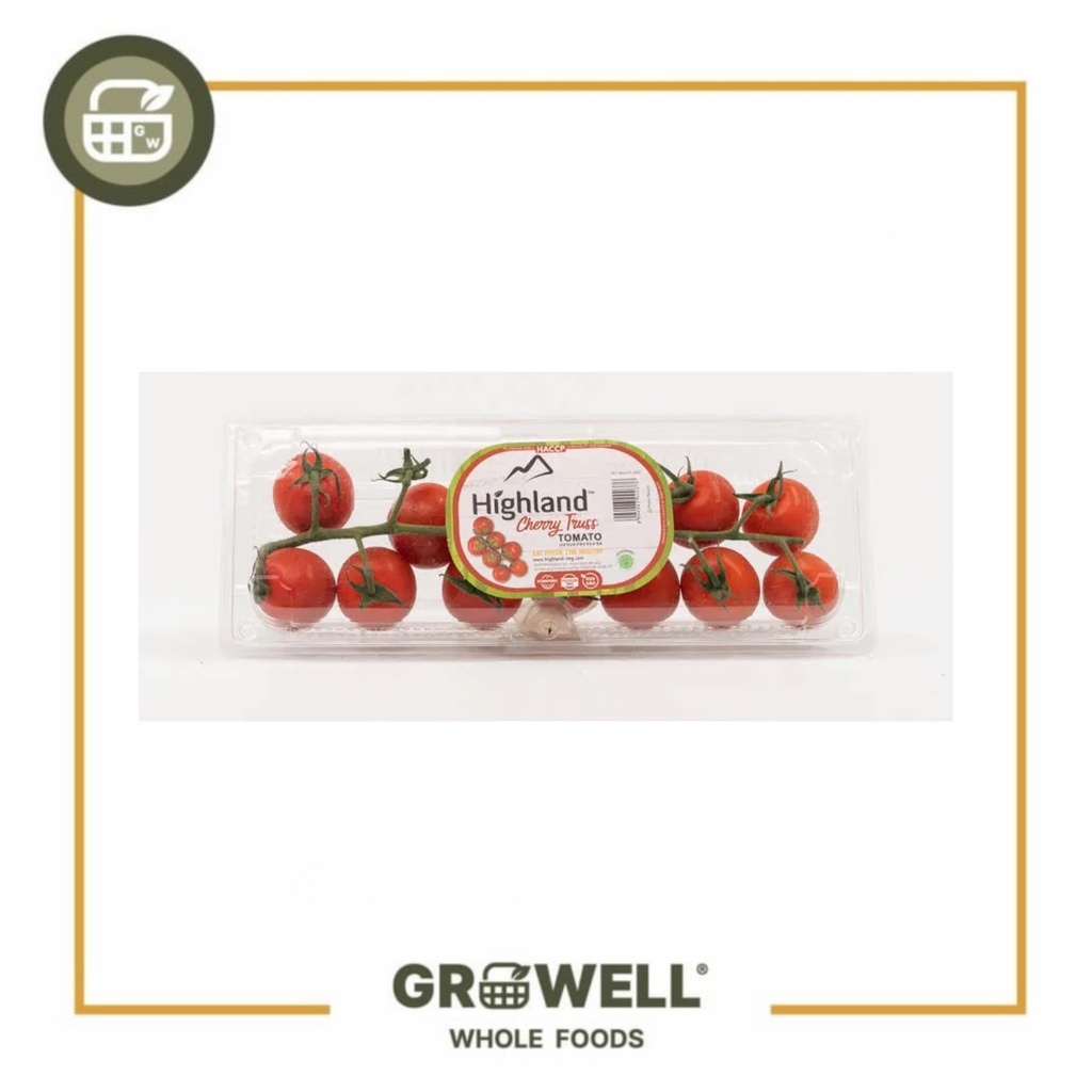 Jual HIGHLAND TOMATO CHERRY TRUSS 250GR | Shopee Indonesia