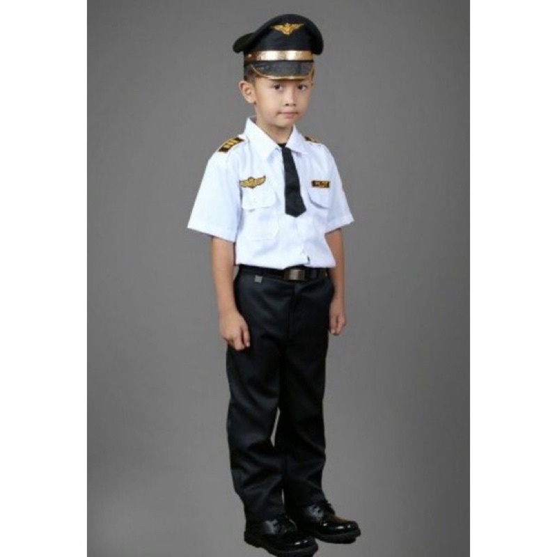 Jual BAJU PILOT ANAK / SERAGAM PILOT 1 SET SERAGAM MURAH BERKUALITAS ...