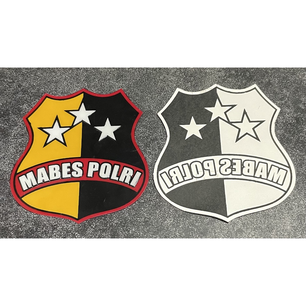 Jual Stiker Mabes Polr* (Tempel Dalam) | Sticker Police | Stiker Polr ...