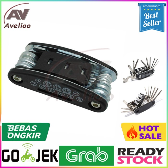 Jual Bike ToolKit Kunci Sepeda Set Kunci Sepeda Tool Kit United 15 In 1 | Shopee Indonesia