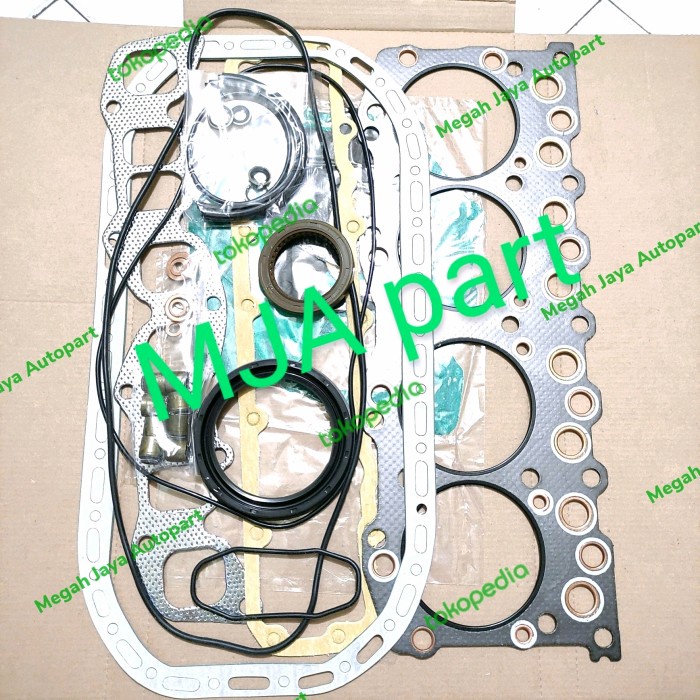 Jual gasket full set paking set isuzu panther 2300cc C223 klingrit grafit | Shopee Indonesia