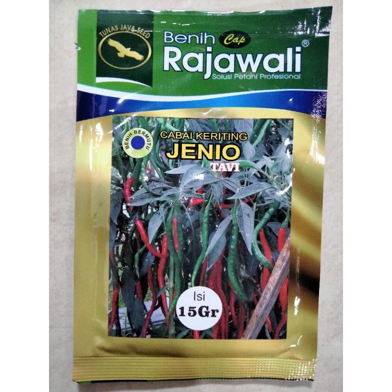 Jual Benih Cabe Merah Keriting JENIO 15 Gram (3000 biji) - Bibit Cabe ...