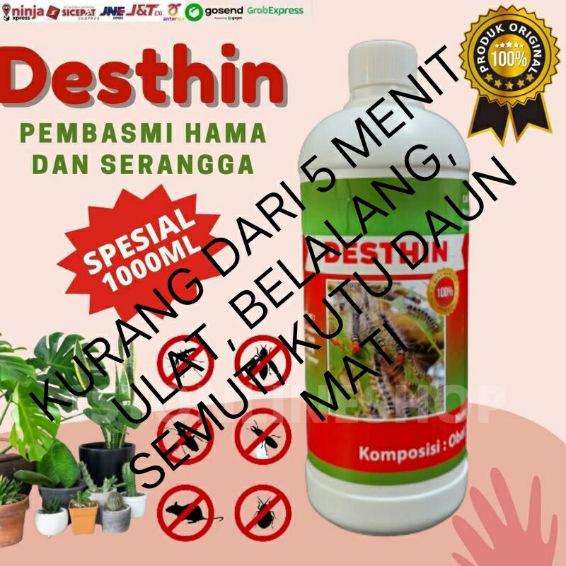 Jual DESTHIN OBAT HAMA TANAMAN SIAP PAKAI OBAT ULAT OBAT KUTU DAUN OBAT ...