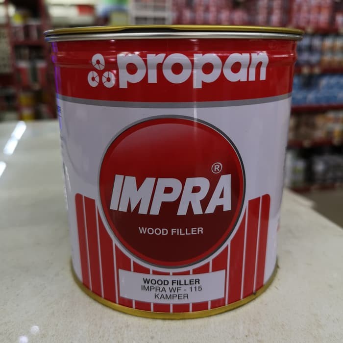 Jual dempul kayu Impra Wood Filler wf 115 untuk kayu Kamper 1 kg ...