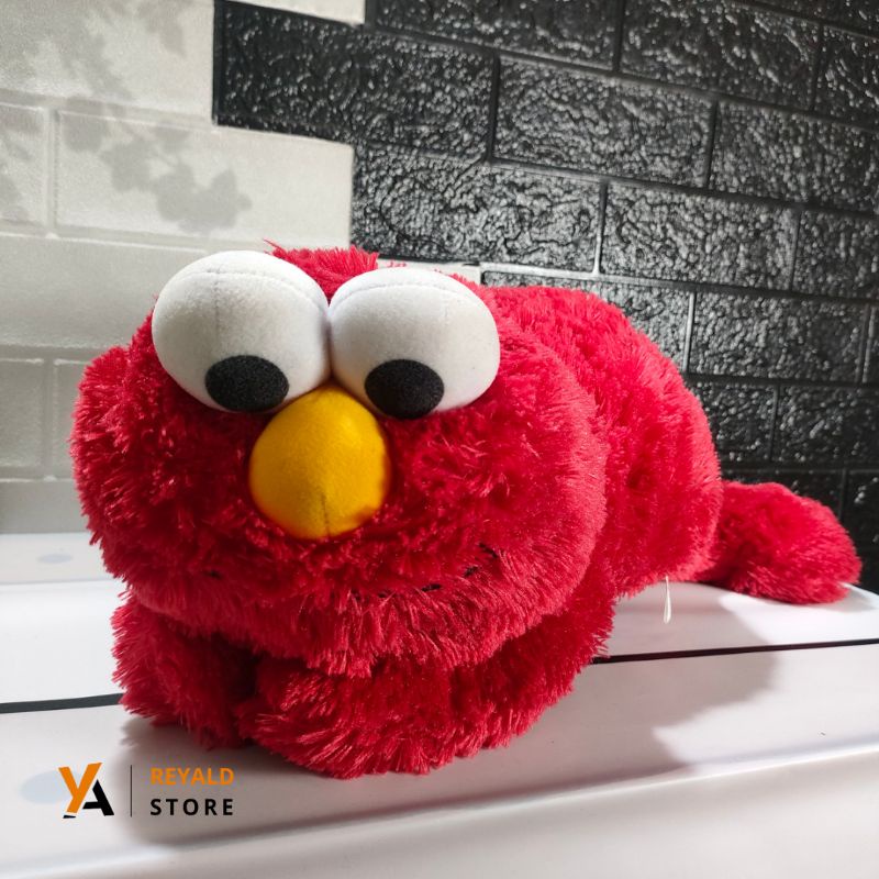 Jual Boneka Asli Lucu Elmo Original Sesame Street | Shopee Indonesia