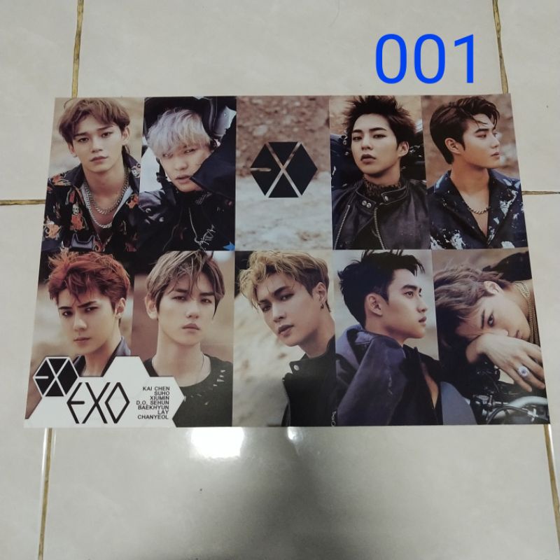 Jual POSTER PREMIUM EXO UNOFFICIAL MADE IN KOREA | Shopee Indonesia