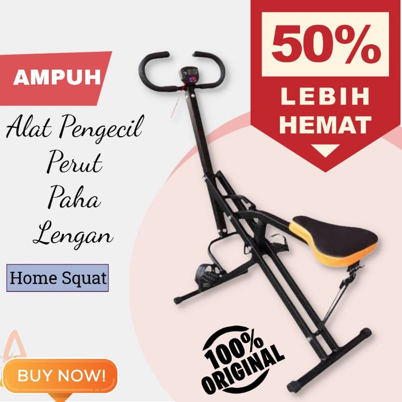 Jual ALAT SQUAT PENGECIL PERUT POWER RIDER SQUAT ORIGINAL | Shopee ...