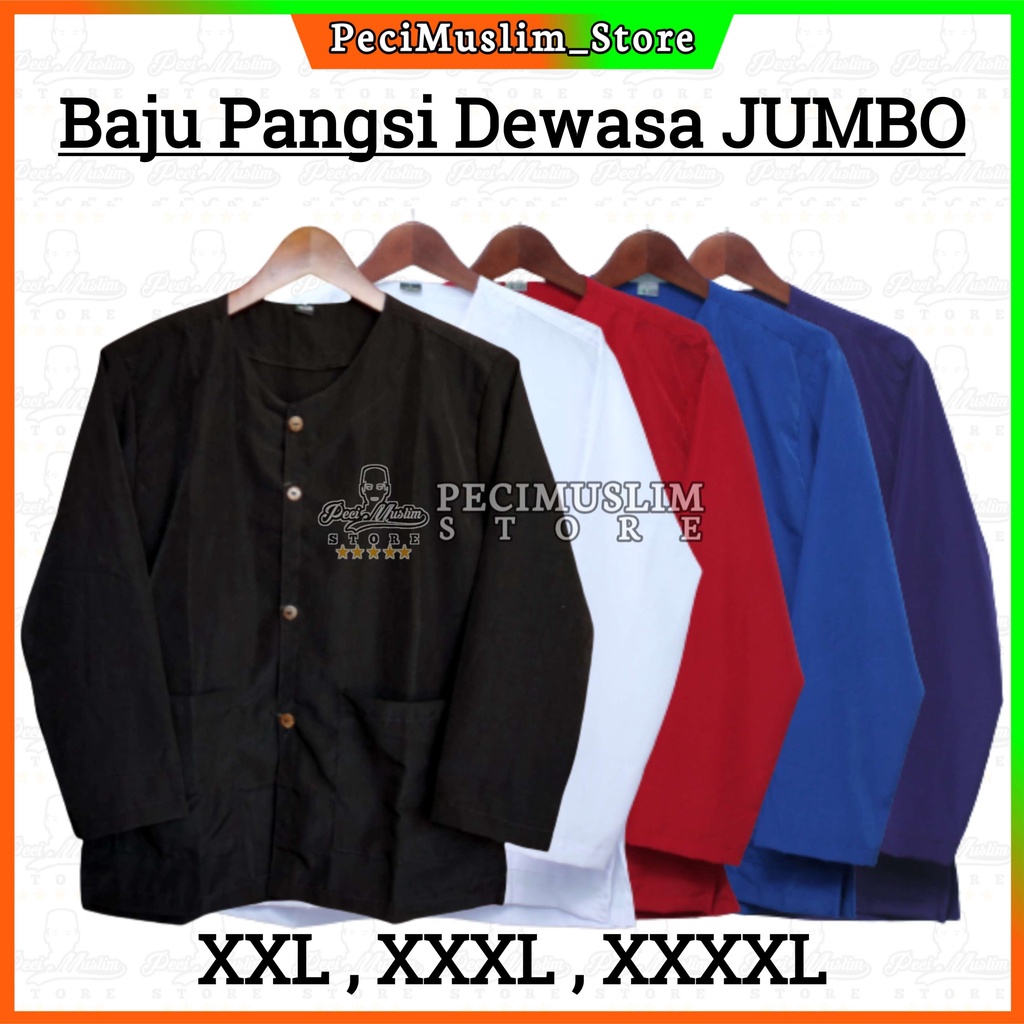 Jual Baju Pangsi Sunda Jawa Betawi Dewasa Jumbo XXL 3XL 4Xl | Shopee ...
