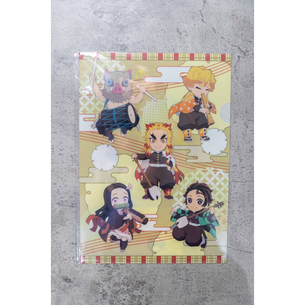 Jual Kimetsu no Yaiba A4 Clear File Tanjiro Nezuko Zenitsu Inosuke ...