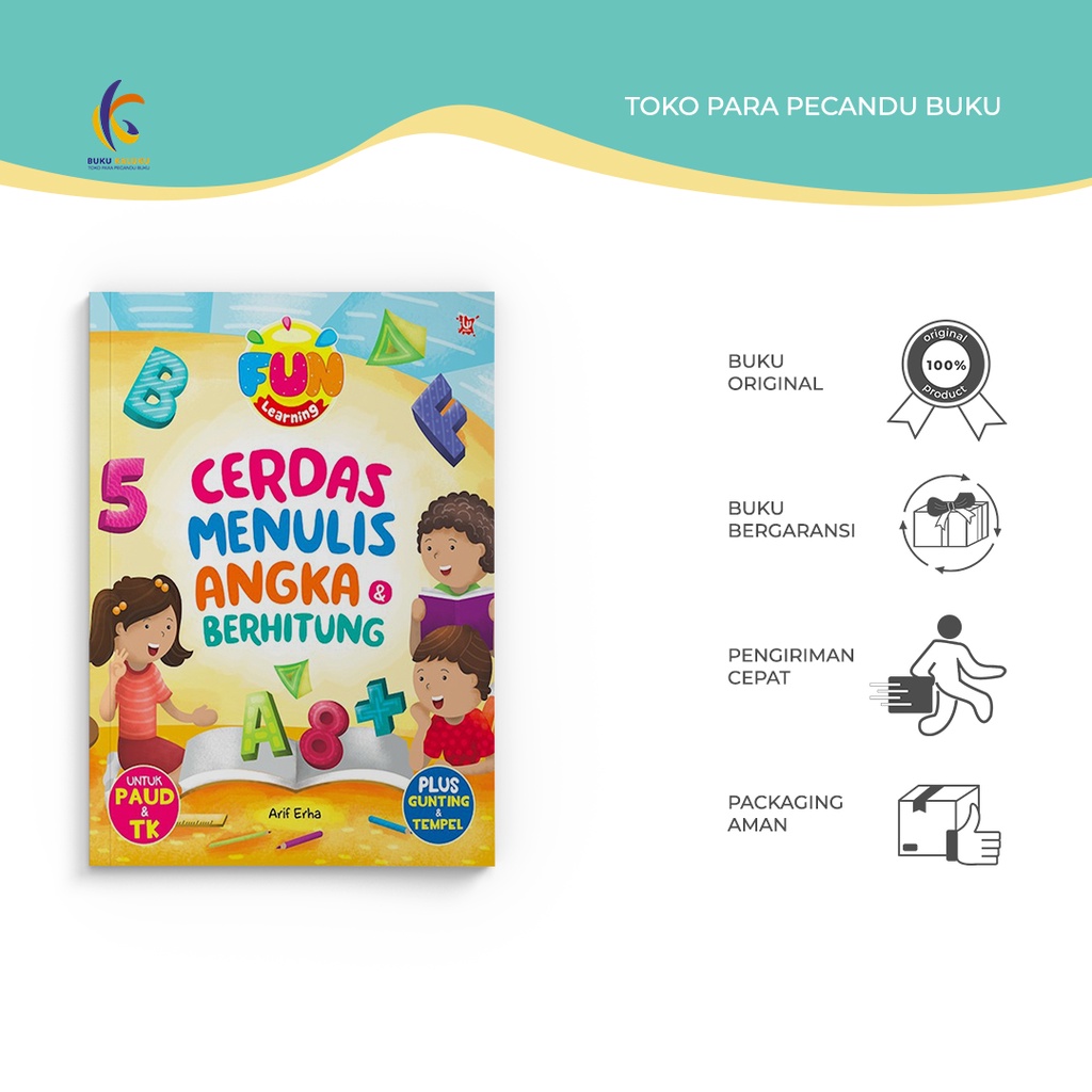Jual Buku Anak - Fun Learning Cerdas Menulis Angka & Berhitung -Wahyu ...