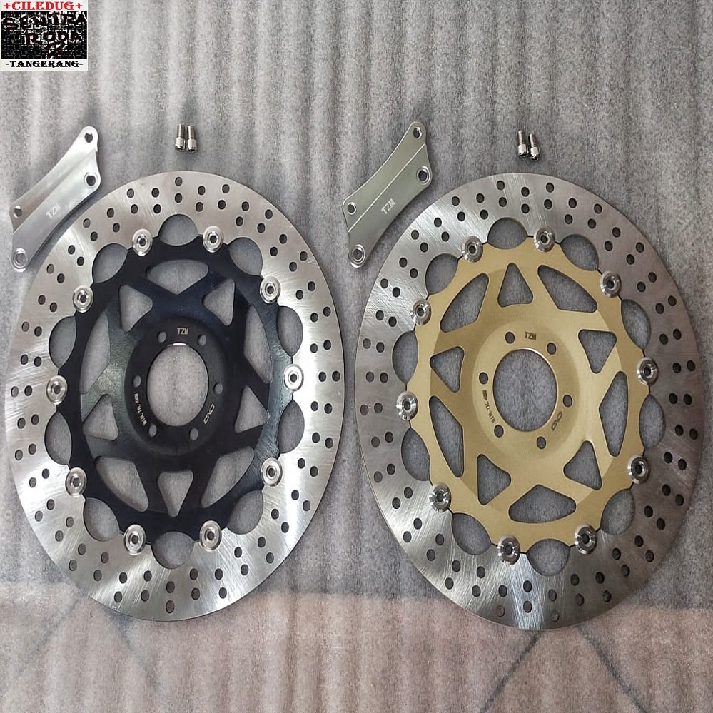 Jual Piringan Cakram TZM Honda Tiger New / Tiger Revo TZM Floating Disk ...