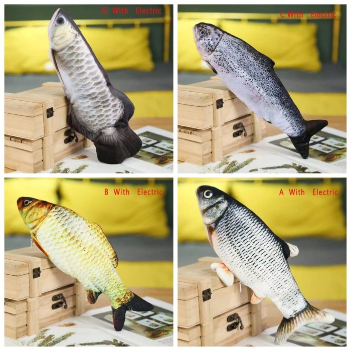 Jual Hari Ini Mainan Boneka Robot Ikan Mirip Asli Gilaa!!! | Shopee ...