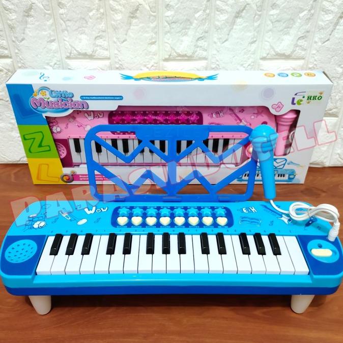 Jual mainan keyboard microphone Piano Anak | Shopee Indonesia