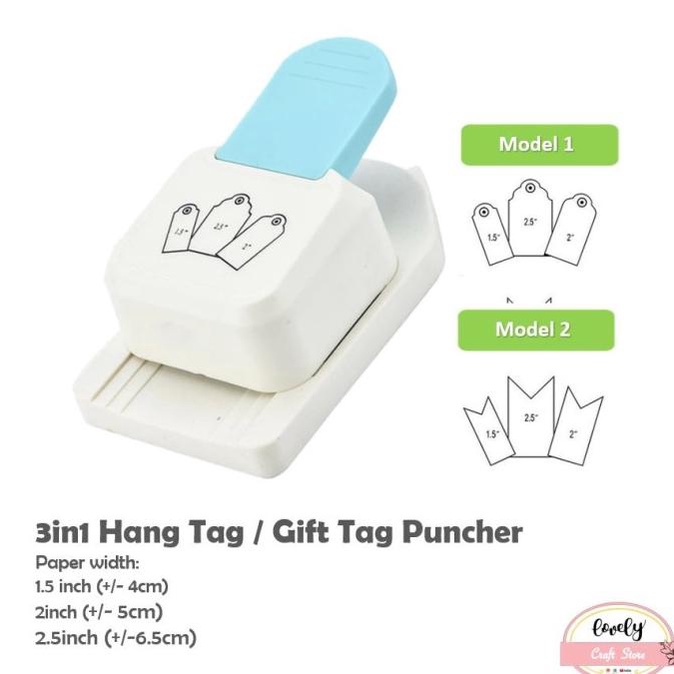 Jual Hang Tag, Gift Tag, Hang Tag Puncher 3In1 Label, Pembolong Kertas ...