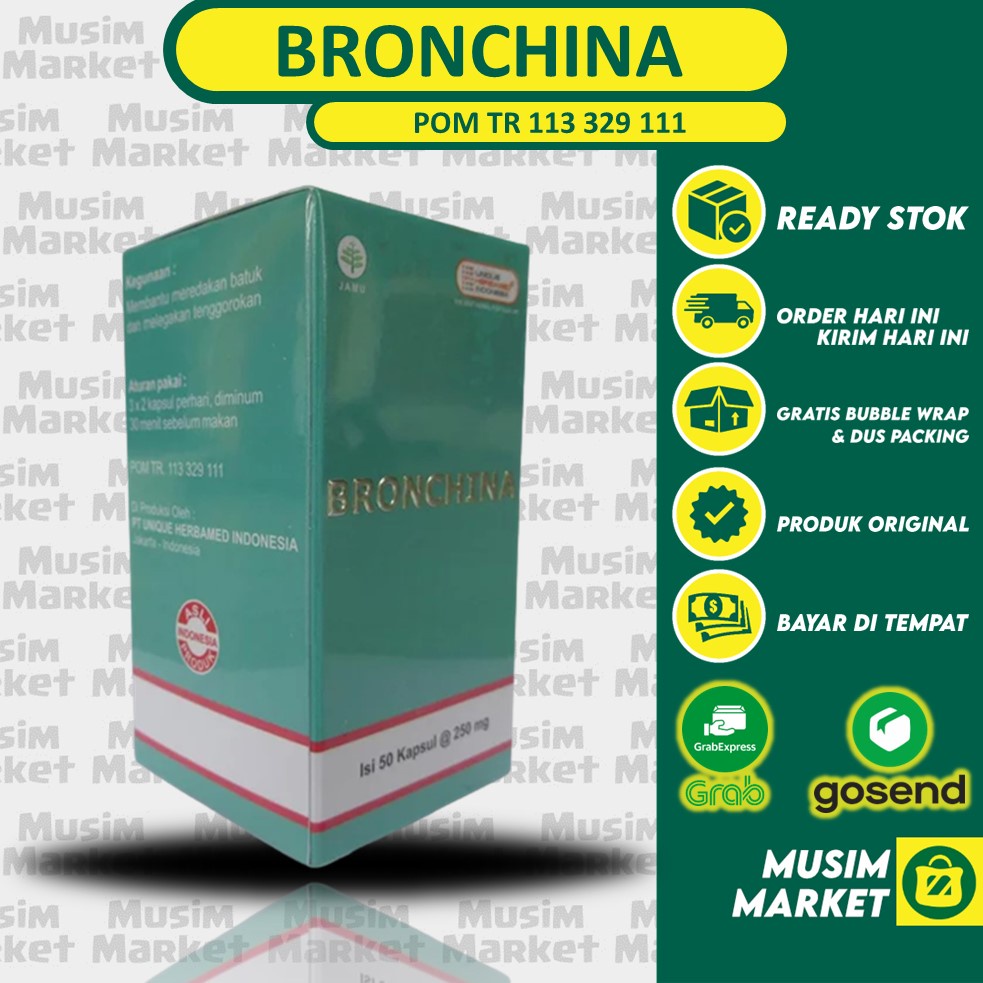 Jual BRONCHINA Herbamed Obat Infeksi Saluran Pernafasan Paru - Paru 50 ...