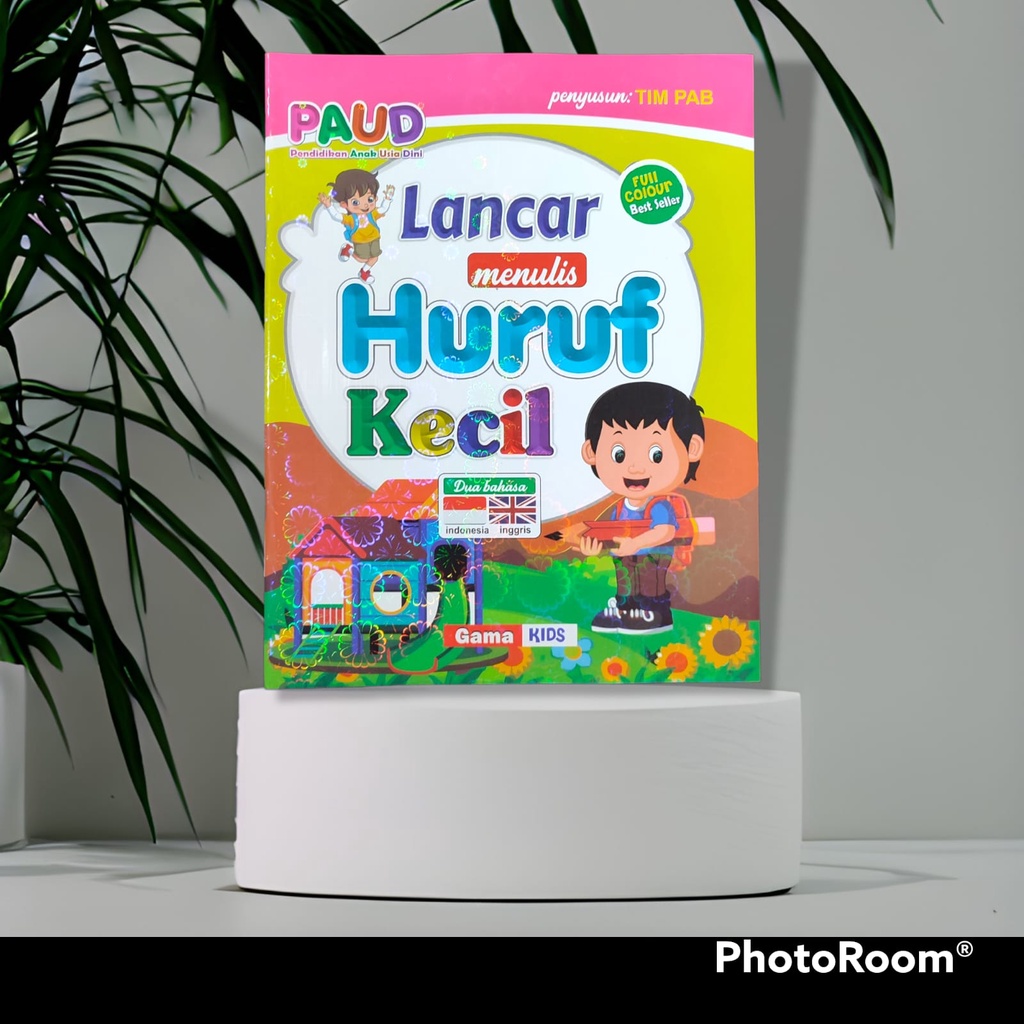 Jual PAUD : Lancar Menulis Huruf Kecil - Buku Belajar PAUD Full Color ...