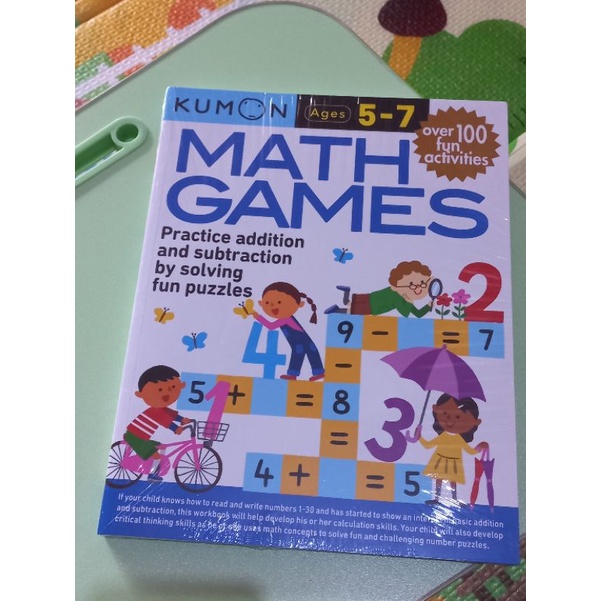 Jual KUMON buku Calistung TK persiapan SD matematika siap masuk SD ...