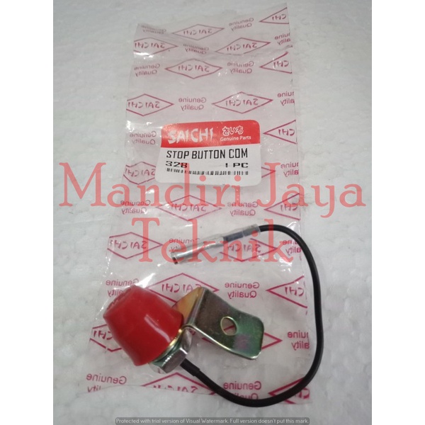 Jual Saklar Stop Button Comp Mesin Potong Rumput 328 SAICHI | Shopee Indonesia