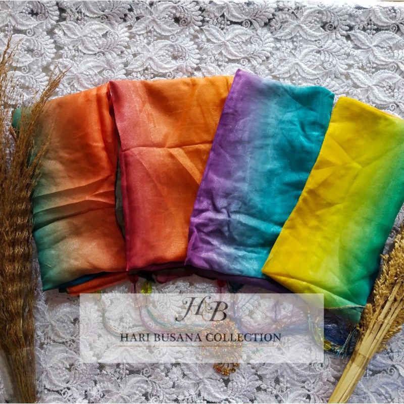 Jual selendang / senteng motif gradasi | Shopee Indonesia
