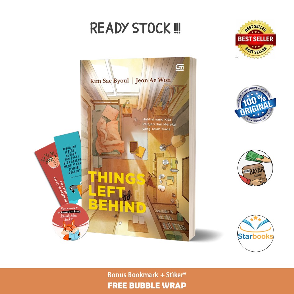 Jual Buku Things Left Behind : Hal-Hal Yang Kita Pelajari Dari Mereka ...