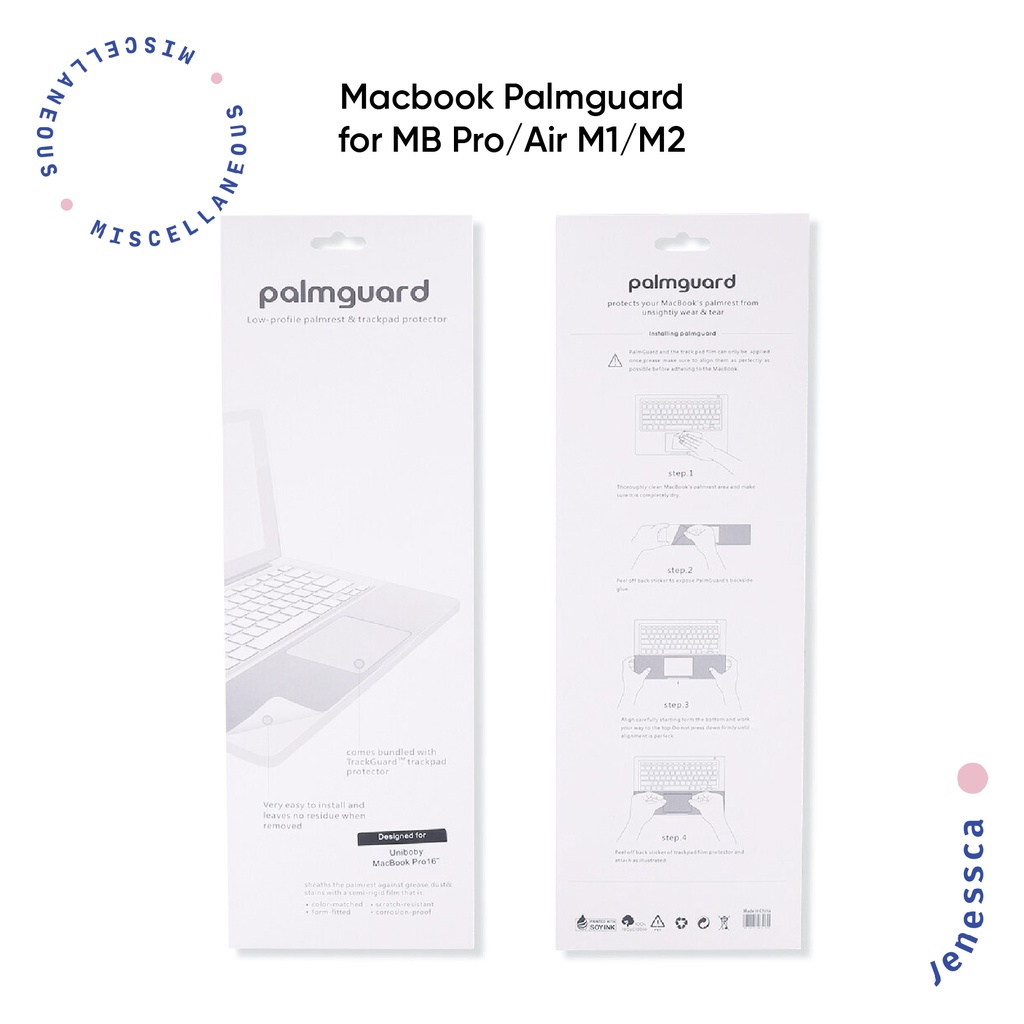 Jual Palmguard Macbook Air 13" M2/M3/M4 2022-2025 Palm Guard/Palm Rest ...