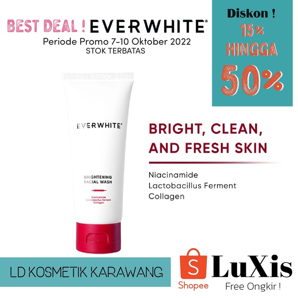 Jual Everwhite Facial Wash | Shopee Indonesia