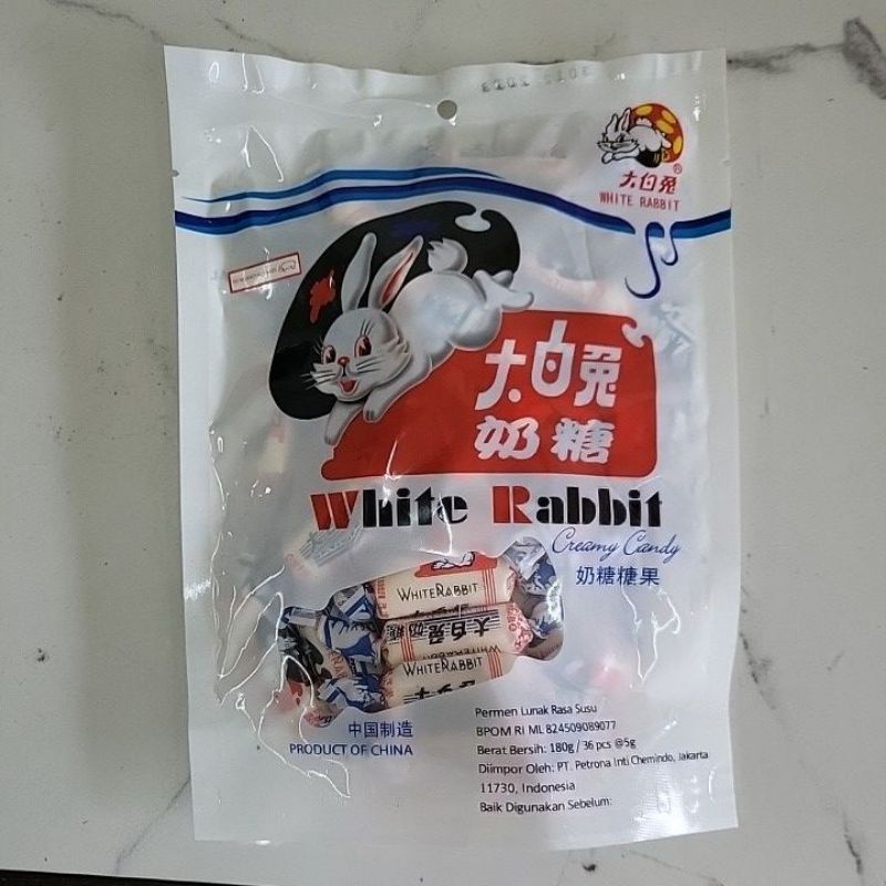 Jual WHITE RABBIT PERMEN SUSU CREAMY CANDY ASLI | Shopee Indonesia