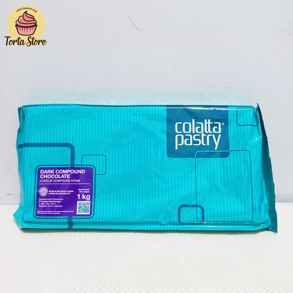 Jual COLATTA PASTRY DARK CHOCOLATE & WHITE COMPOUND 1KG | Shopee Indonesia