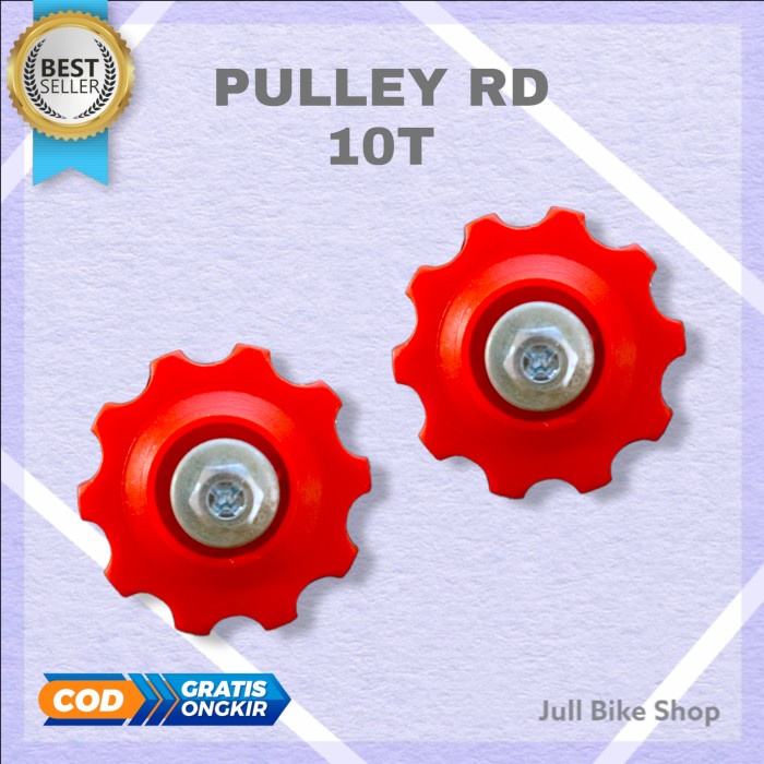 Jual 1pcs Pulley RD 10T sepeda lipat mtb rear derailleur gear belakang ...