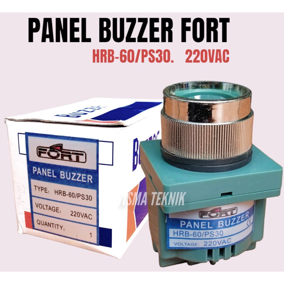 Jual Buzzer Panel Mounting 220 VAC Fort HRB-60/PS30 | Shopee Indonesia