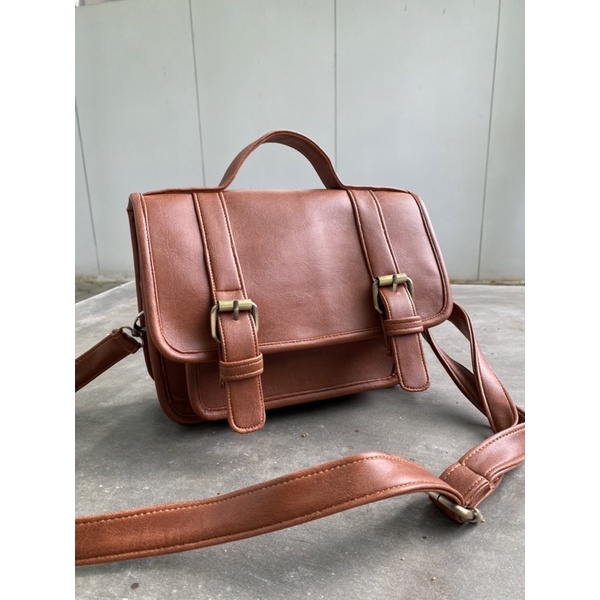 Jual Indiana satchel postman bag tas vintage | Shopee Indonesia
