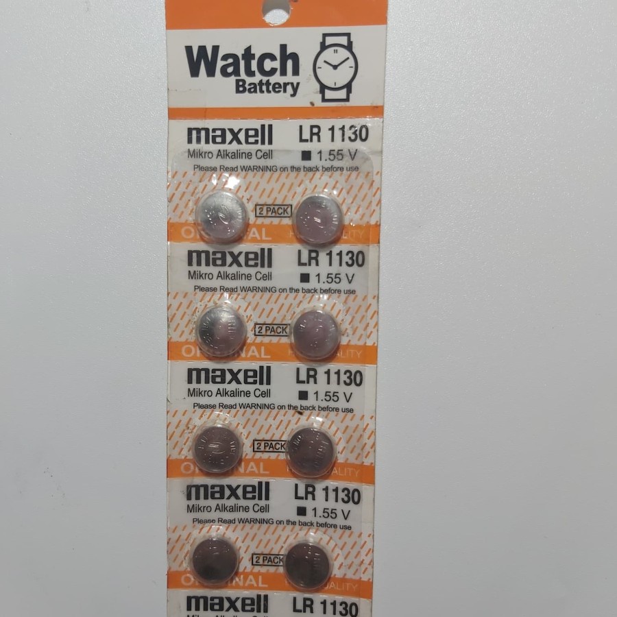 Jual BATERAI ORIGINAL MAXELL LR1130 | Shopee Indonesia