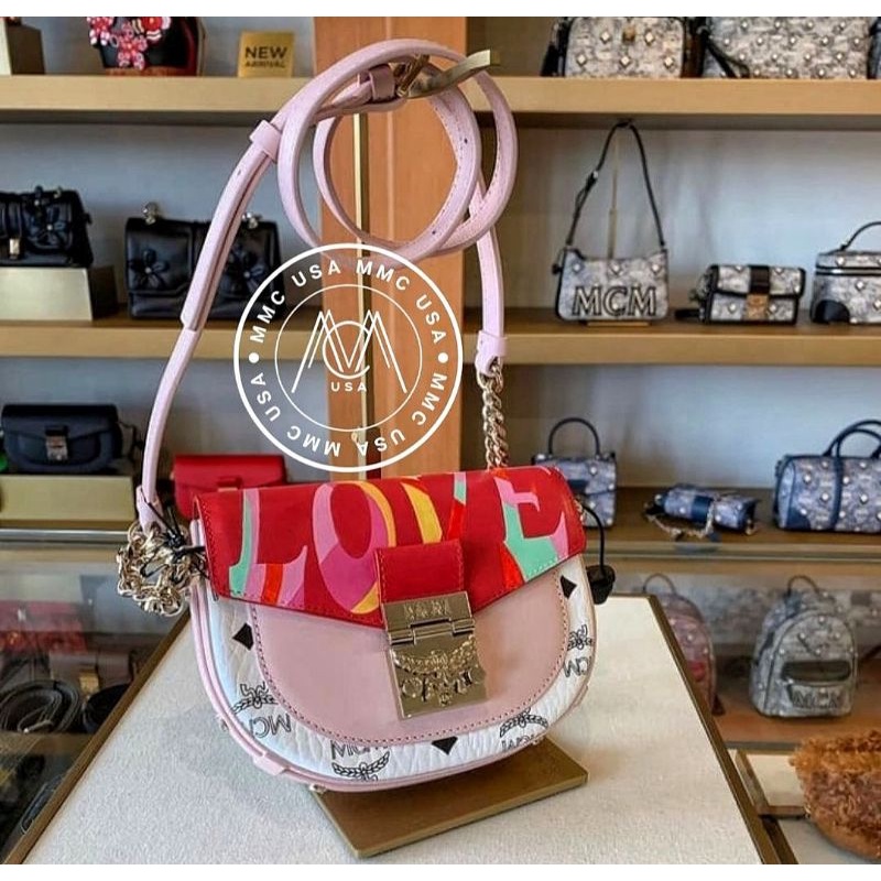 Jual MCM LOVE UPCYCLING CROSSBODY | Shopee Indonesia