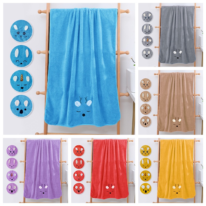 Jual DECORIS Handuk Bayi Bahan Microfiber Terbaru Karakter Lucu ...