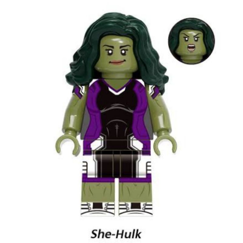 Jual MAINAN FIGURE MINI SHE HULK SUPER POWERS HOBI KOLEKSI MINIATUR ...