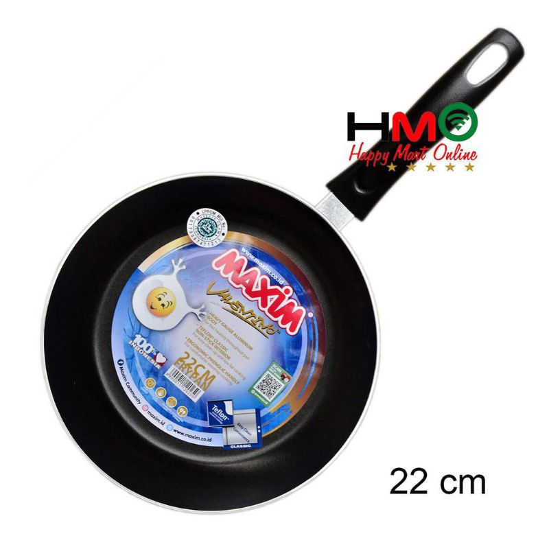 Jual TEFLON MAXIM UKURAN 22CM//TEFLON PENGGORENGAN | Shopee Indonesia