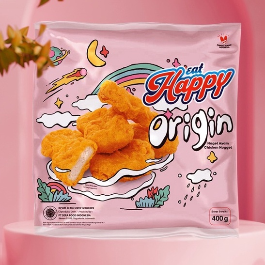 Jual Eat Happy Chicken Nugget Origin 400gr | Shopee Indonesia